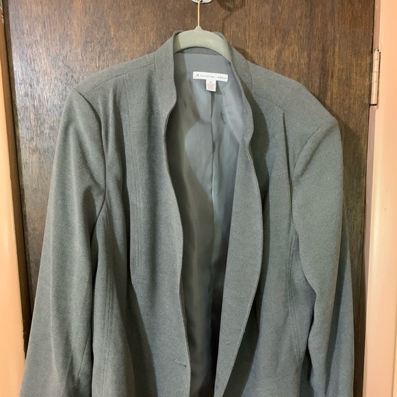 JM Collection | Jackets & Coats | Jm Collection Woman Gray Blazer ...